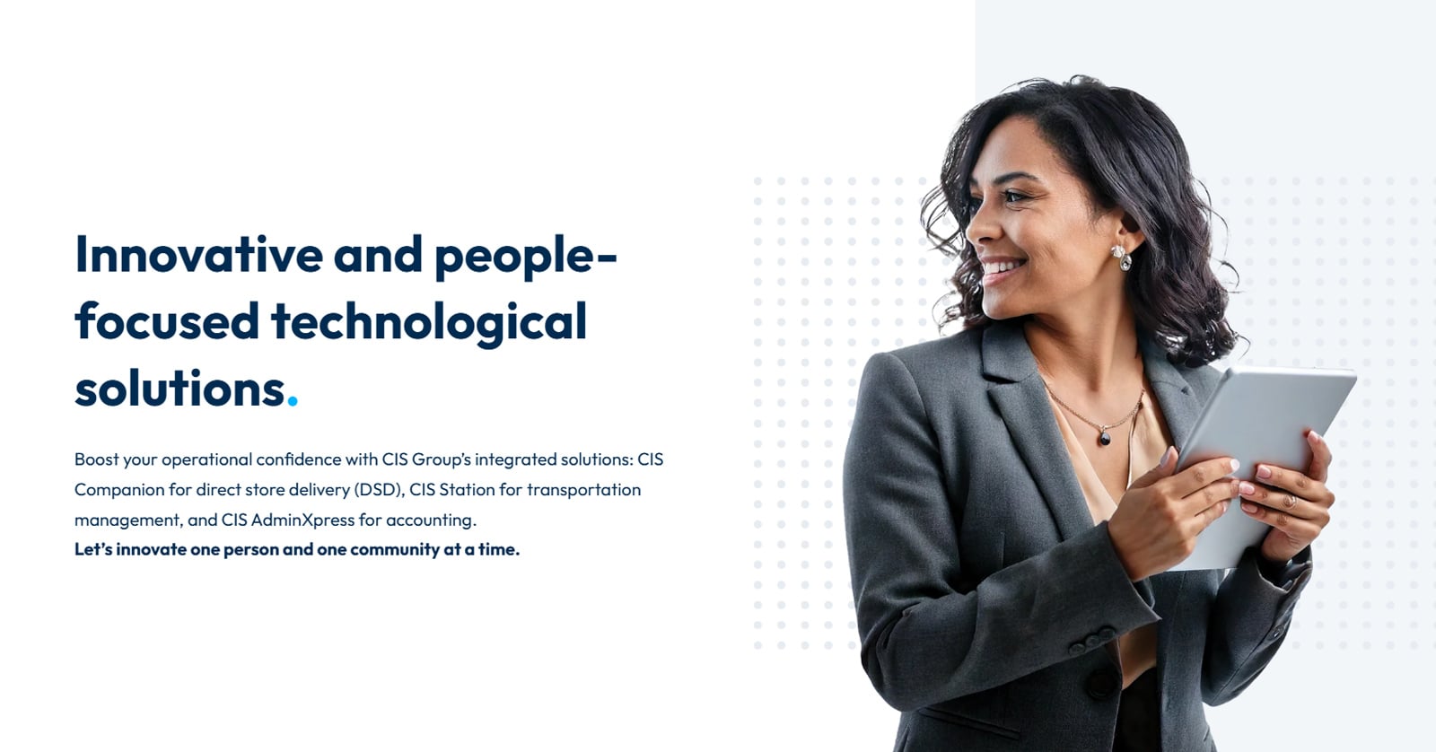 CIS | Innovate with agility